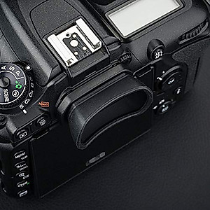 Soft Silicon Camera Viewfinder Eyecup Eyepiece Eyeshade for Nikon D780 D750 D610 D600 D7500 D7200 D7100 D7000 D5600 D5500 D5300 D5200 D5100 D5000 D3500 D3400 D3300 Replaces DK-21 DK-28 DK-25 24 23 20