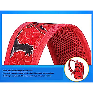 ZDKESGD School Backpack for teen boys girls 3D Comic Schoolbag Anime Cartoon Waterproof Bookbag