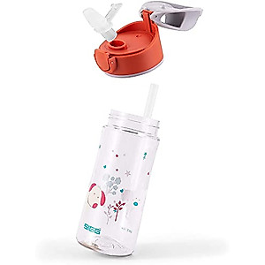 SIGG - Kids Miracle Water Bottle - Puppy Friends - Lightweight Tritan with Leak-Proof Lid - One Hand Children's Drink Bottle - 15 Oz (8731.80)