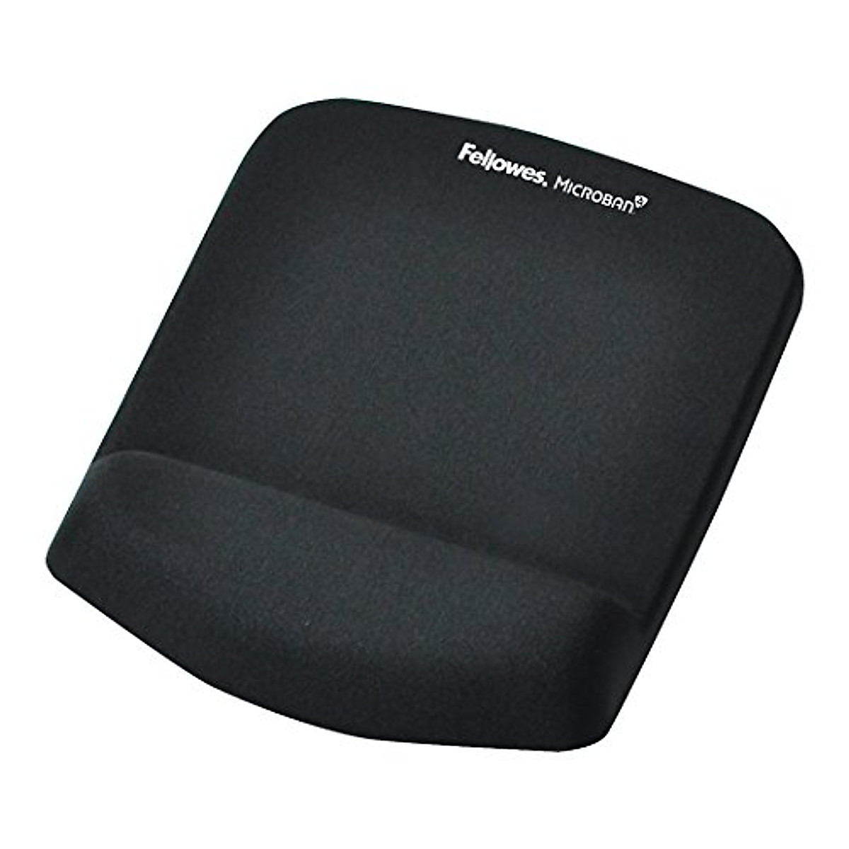 Fellowes® PlushTouch™ Mouse Pad With Wrist Rest, Black