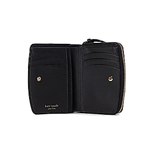 Kate Spade New York Knott Rosy Garden Small Compact Wallet Cream Multi One Size