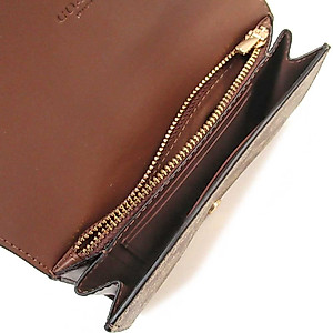 COACH Signature Canvas Kleo Wallet