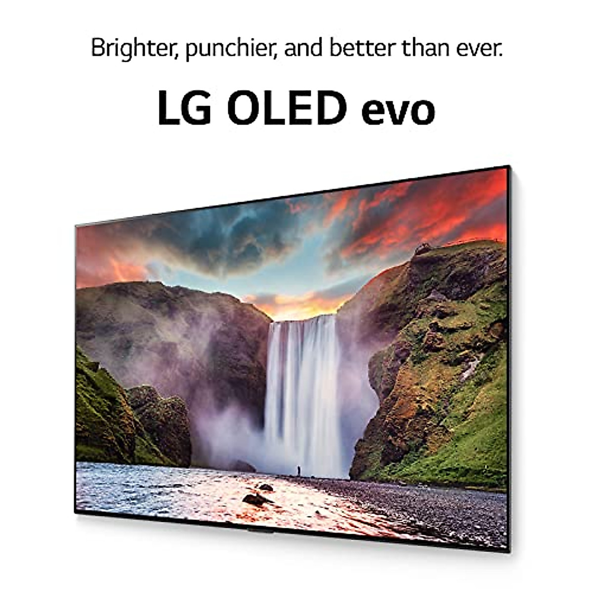 LG OLED G1 Series 55” Alexa Built-in 4k Smart OLED evo TV, Gallery Design, 120Hz Refresh Rate, AI-Powered, Dolby Vision IQ and Dolby Atmos, WiSA Ready (OLED55G1PUA, 2021)