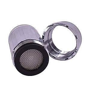 2 Package 3-Color Temperature Sensitive Gradient LED Water Faucet Light Water Stream Color Changing Faucet Tap Sink Faucet for Kitchen and Bathroom