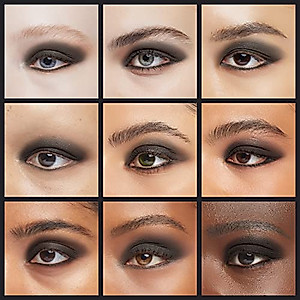 Maybelline New York Eyestudio ColorTattoo Metal 24HR Cream Gel Eyeshadow, Dramatic Black, 0.14 Ounce (1 Count)