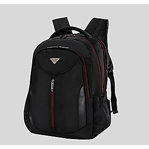 Freebiz Business, Travel & Sports Water Repellent Polyester Laptop Backpack With Adjustable Laptop Bag