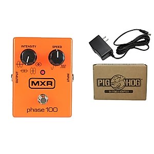 MXR M107 Phase 100 Power Bundle w/ 1 free Items: Item: Pig Hog 9v Power Adapter