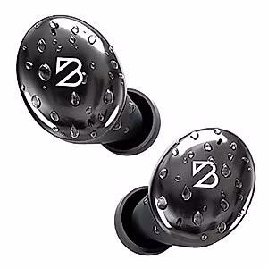 Tempo 30 Extra Bass Earbuds Wireless, IPX7 Sweatproof Sports Earphones for iPhone, Deep Bass Boost Loud Earbuds for Small Ears, 32-Hour Long Battery Life, in Ear Headphones