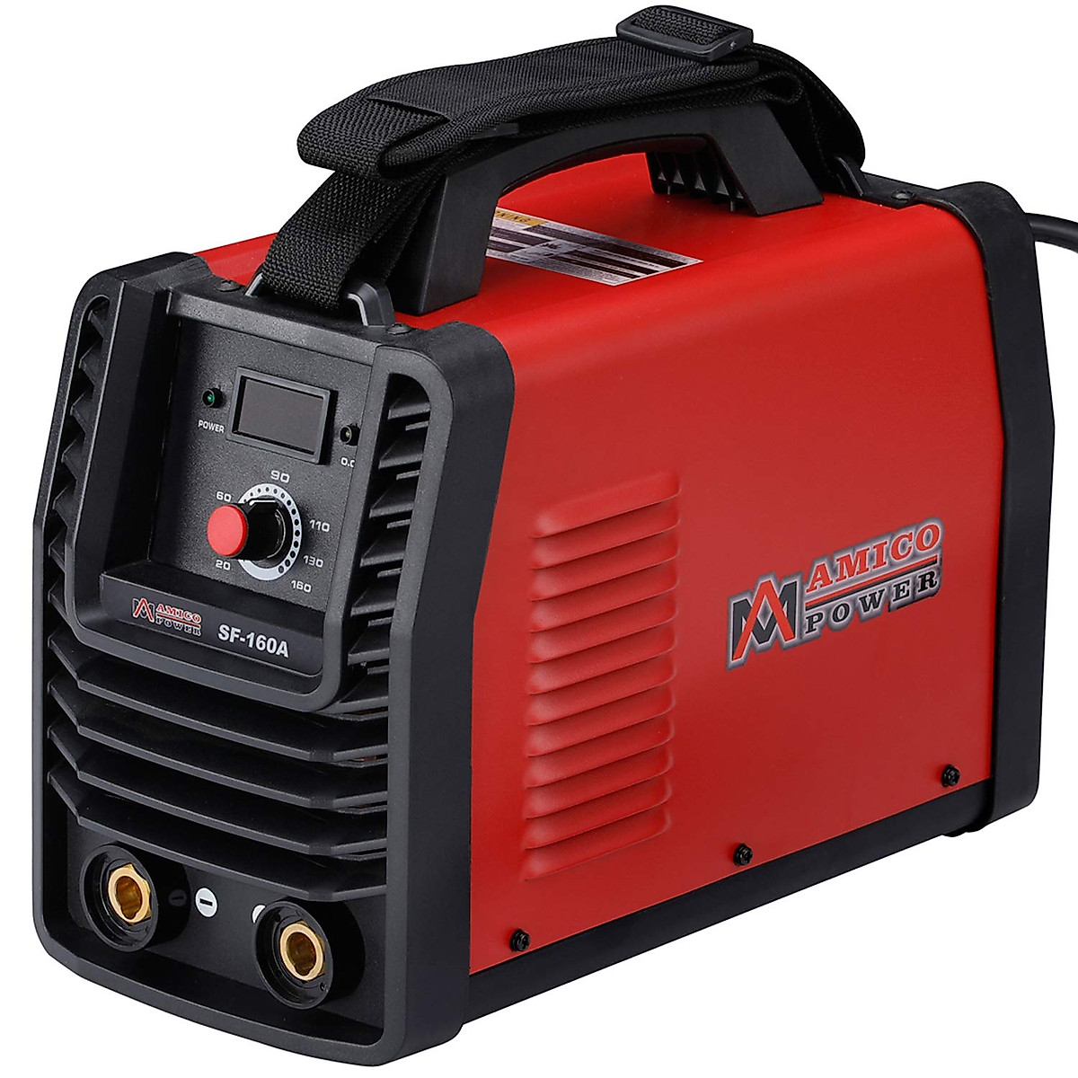 AmicoPower Amico SF-160A, Professional 160-Amp Stick Arc Lift-TIG Welder, 110230V Dual Voltage Welding Machine, Full Size
