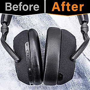 PX7 Ear Pads - TRANSTEK Replacement Ear Cushion Foam Compatible with Bowers & Wilkins Px7 Headphone I Not Compatible with PX7 S2 and PX8 (Protein Leather)