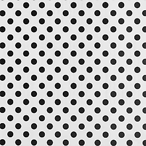 Self Adhesive Vinyl Black White Polka Dots Contact Paper Shelf Liner for Cabinets Dresser Drawer Furniture Wall Arts Crafts Decal 17.7X117 Inches