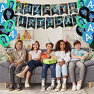 Avatar 2 Birthday Party Decorations, Movie Themed Party Supplies Include Happy Birthday Banners, Cake Topper, Cupcake Toppers, Balloons for Boys and Girls Movie Fans Party Decorations Supplies