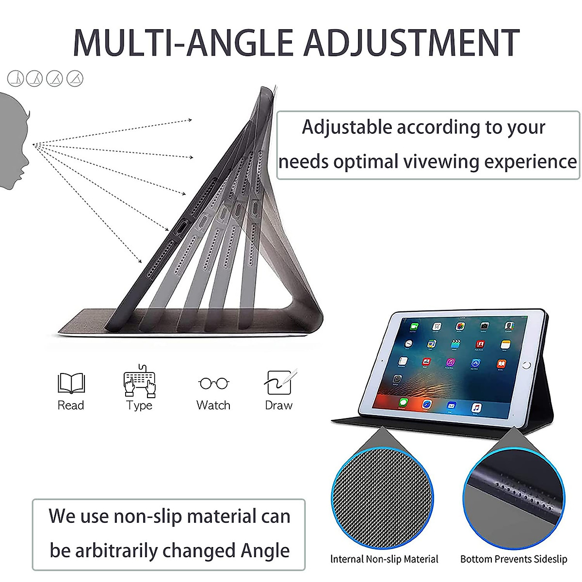 Covers for Kindle Fire HD 10 Tablet 11th Gen 2021 White Marble Fire Tablet 10 Plus Case 10.1 Inch Multi- Viewing Angles All-New Amazon Fire 10 Cases