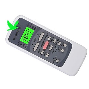YAOHUIMI Replacement Remote Control for UL-R51M/E WB009GMFI16MLD WB012GMFI16MLD AC Air Conditioner