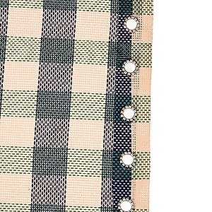 PATIKIL Gravity Chair Replacement Fabric, Anti-Gravity Chair Cloth Square Pattern Recliners Repair Tool Kit with with Cord Lace for Patio Outdoor, Green