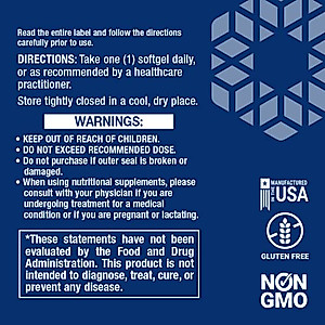 Life Extension Cognitex Basics - Brain Health Supplement - For Memory, Focus, Attention, Cognitive Performance and Inflammatory Response - Non-GMO, Gluten-Free - 30 Softgels