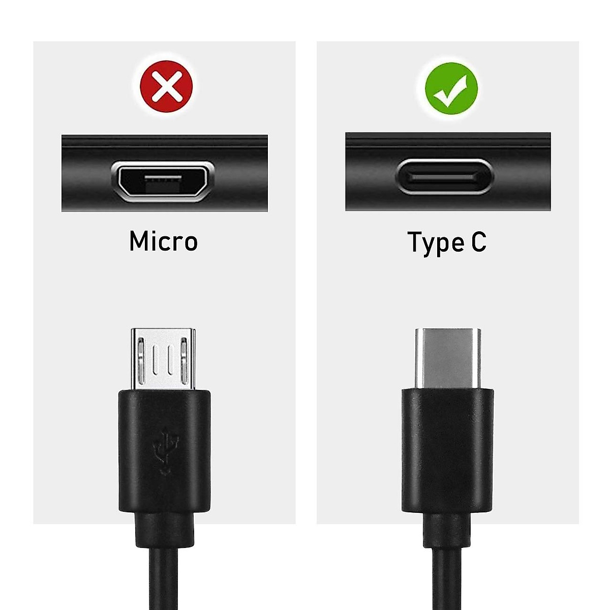 6.5ft USB Fast Charge Compatible with New Fire HD 8 10 Tablet,Fire HD8,Fire Hd10 Plus and Kids Edition, Kids Pro-2020,2021,Black…