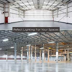 GoodBulb 110-Watt 2 Foot High Bay | 4000K Cool White Light Color | High Output 14410 Lumens | Wired 100-277V High Bay | 50000 Life Hours 131LM/W