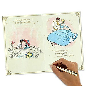 Hallmark Disney Valentines Day Card, Anniversary Card, Love Card (Our Fairy Tale)