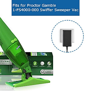 PKPOWER 9V AC Adapter Power Supply for Emerson 1-FS4000 1-FS4000-000 1FS4000000 Swiffer Sweeper Vacuum Power Supply Cord