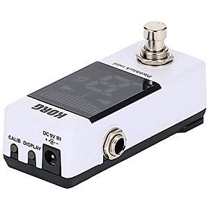 Korg - Pitchblack PB-MINI Floor Pedal Tuner - White
