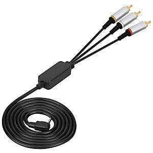 AV Cable 1.5M Component ABS TV Cord Audio Video Cord for PSP2000 3000