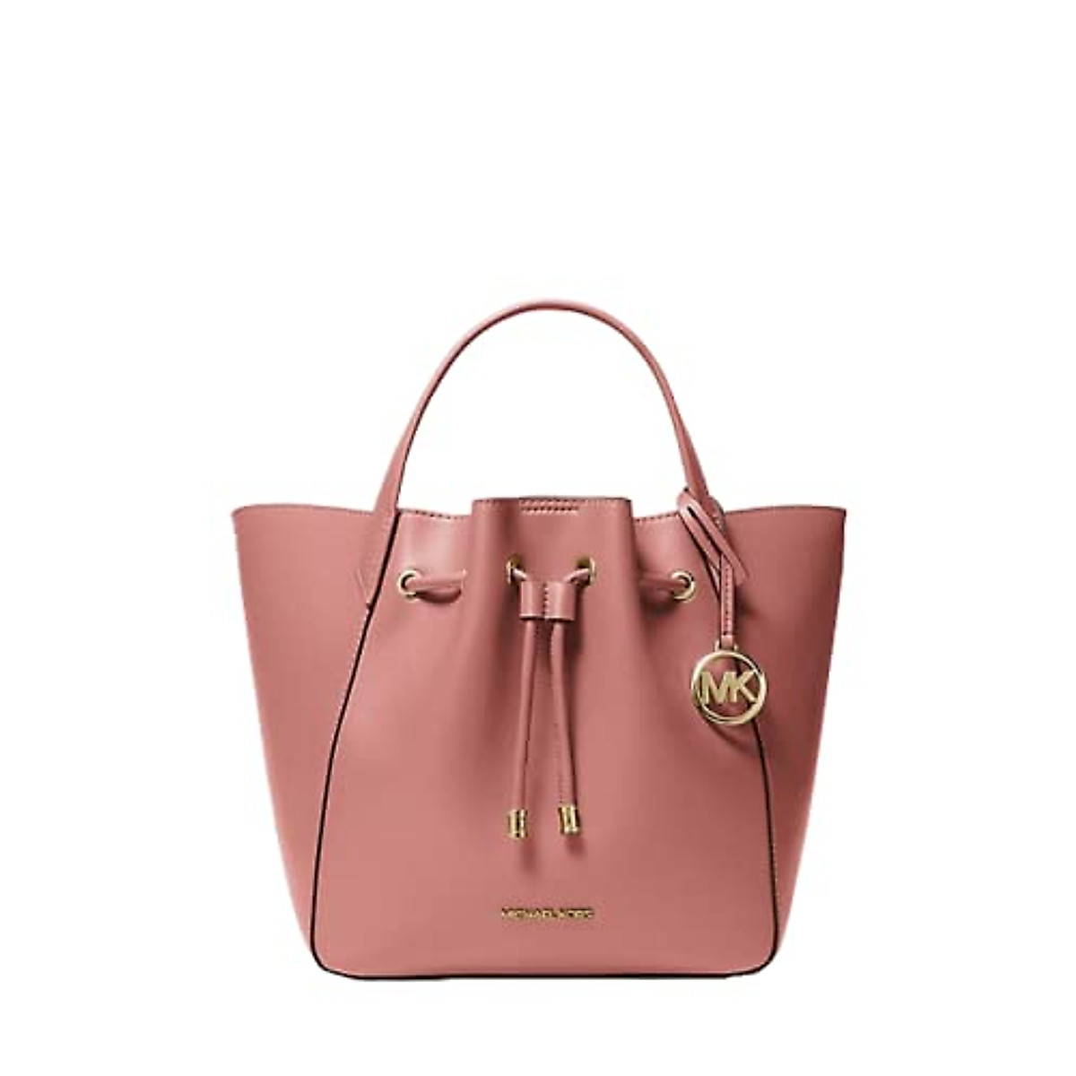 Michael Kors Phoebe Large Logo Bucket Bag (Rose)