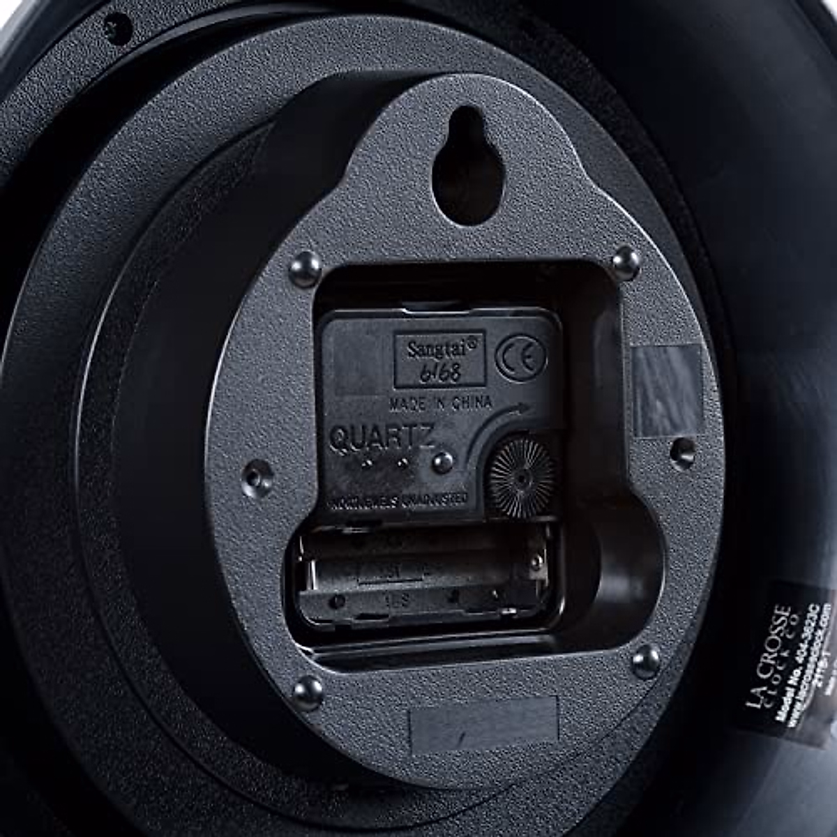 La Crosse Technology 9-inch Café Quartz Wall Clock - 404-3623C