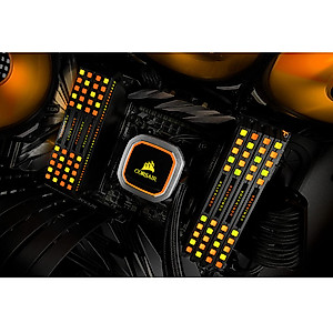 CORSAIR Dominator Platinum RGB 16GB (2x8GB) DDR4 3600 (PC4-28800) C18 1.35V AMD Optimized Memory- Black