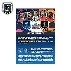 Topps India UEFA Champions League & Europa League TCG 2020/21 (Carry Box)