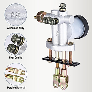 AuInLand Hydraulic Brake Master Cylinder, Go Kart Master Cylinder, for 90cc 110cc 125cc 150cc 200cc 250cc Go Kart