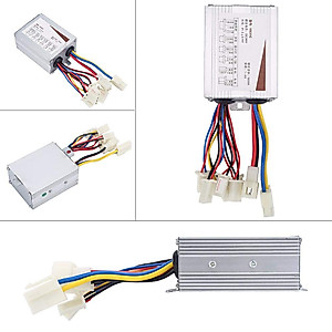 36v Brushed Motor Controller,Electric Bike Brushless Motor Controller,36V 500W Scooter Motor Controller Motor Brushed Controller Box for Electric ycle Scooter Ebike