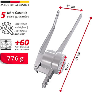 Westmark Spätzle/Potato Press Spätzlechef, 41 X 9.3 X 11 Cm, Silver