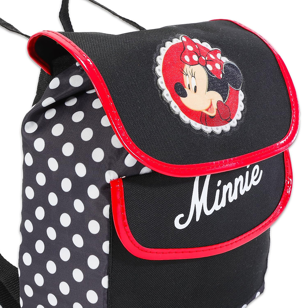 Disney Minnie Mouse Mini Backpack for Toddler Girls - 12" Minnie Mouse Mini Backpack for Girls | Minnie Mouse Mini Bookbag