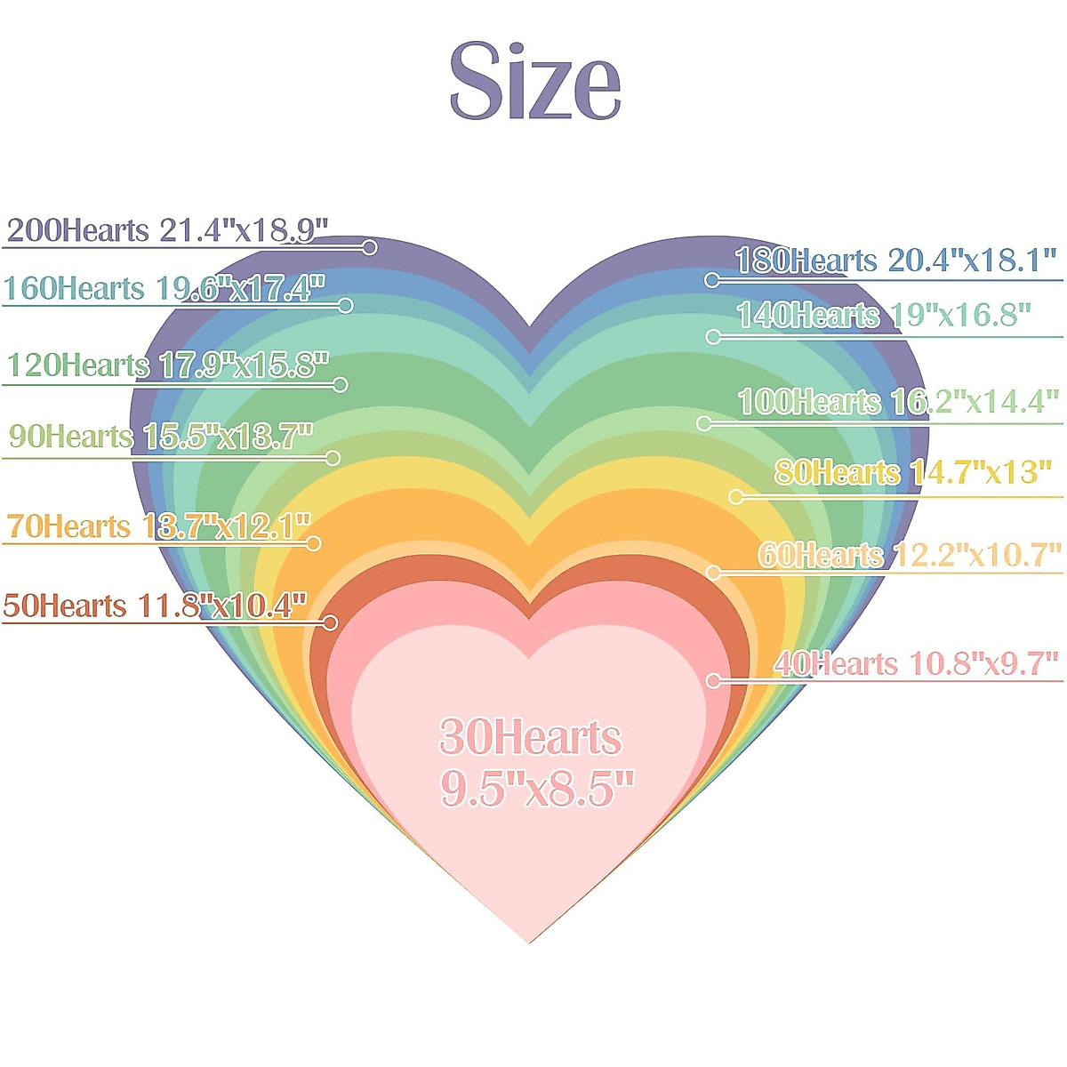 HZGUEOSTB Wedding Guest Book Alternative,with Box and Small Hearts,Personalized Infinity Love Heart Drop Guest Sign for Rustic Wedding Decorations,Anniversary and Birthday(style4, heart)