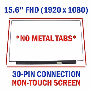 15.6" Screen Replacement for Lenovo 5D11H31886 60Hz LCD Display Panel 30Pins FHD 1920(RGB)*1080 Non-Touch