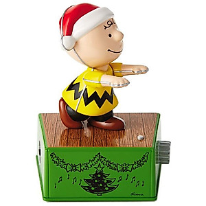 Hallmark Peanuts Charlie Brown Christmas Dance Party Figurine