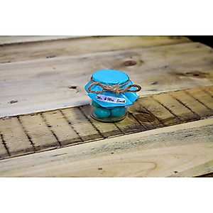 5 Pack Mini Glass Jars with Lids, 1.7 oz Small Mason Jars for DIY Crafts, Spices, Jams, Jellies