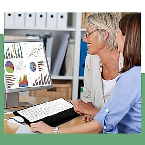 Keyboard Wrist Rest for Pad Wrist Rest Stand Compatible with Wireless Keyboard with Numeric Keypad for Easy Typing(Compatible with Magic Keyboard 2 with Numeric Keypad, MQ052LL/A)