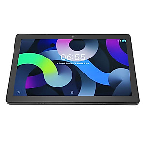 Haofy Gaming Tablet, Office Tablet Dual Camera 5G WiFi 10.1in FHD US Plug 100‑240V 3 Card Slots 4GB 64GB with Earbuds Mouse Keyboard for School (#1)