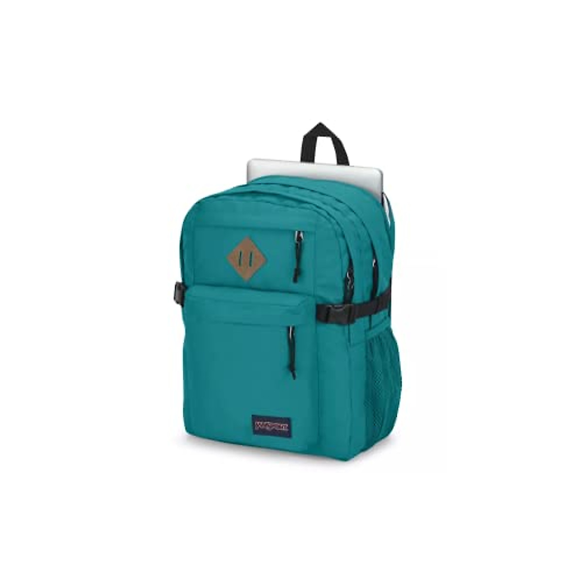 JanSport Main Campus Backpack - Travel, or Work Bookbag w 15-Inch Laptop Sleeve and Dual Water Bottle Pockets, Deep Lake