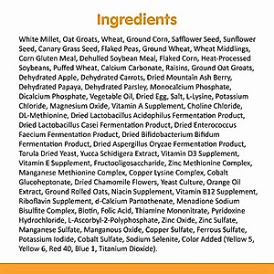 Sunseed 49030 Vita Prima Sunscription Cockatiel And Lovebird Food - High-Variety Formula, 3 LBS