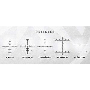 Burris Optics Xtreme Tactical XTR II Precision Rifle Scope with 5X Zoom and Zero Click Stop Adjustment, 3-15x50mm, Illuminated SCR Mil Reticle (XTRII)