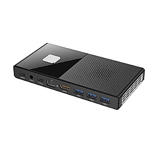 KINGDEL M6 Mini Compact PC Intel Celeron N5105/N6000 Processor 4 Cores 4MB L3 Cache Max 2.90GHz, 16GB RAM 256GB SSD, W-11 Pro, 3xUSB3.1 1xHD 1xType-C, Intel UHD Graphics Support 4K