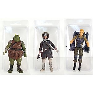 Protech SSAFBLARGE Storage / Display Action Figure Clamshell Storage Case, 2.375" W x 4.5" H x 1.3" D, 10-Pack