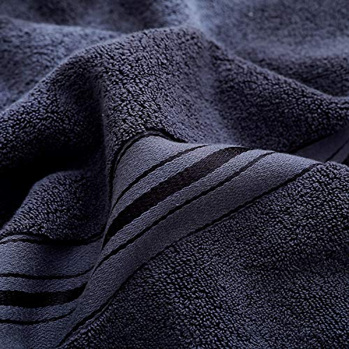 900 GSM 100% Egyptian Cotton Towel,Oversized Bath Towels - Heavy Weight & Absorbent - top Luxury Bath Towels at a Seven-Star Hotel in Dubai,28 x 60 inches,2-Piece (Violet)