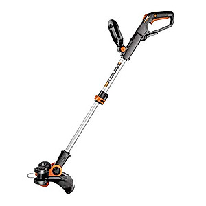 Worx WG163 GT 3.0 20V Cordless Grass Trimmer/Edger with Command Feed, 12in, 2 Batteries and Charger Included (Renewed)