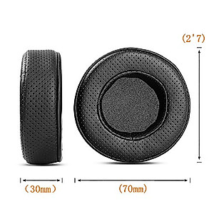 Upgrade Perforated Earpads Cushion Compatible with Jam HX-HP420 Headphonest with Memory Foam Earmuffs & Suitable for Other On Ear Headphones