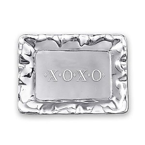 Beatriz Ball Giftables Vento Rect Engraved Tray- XOXO