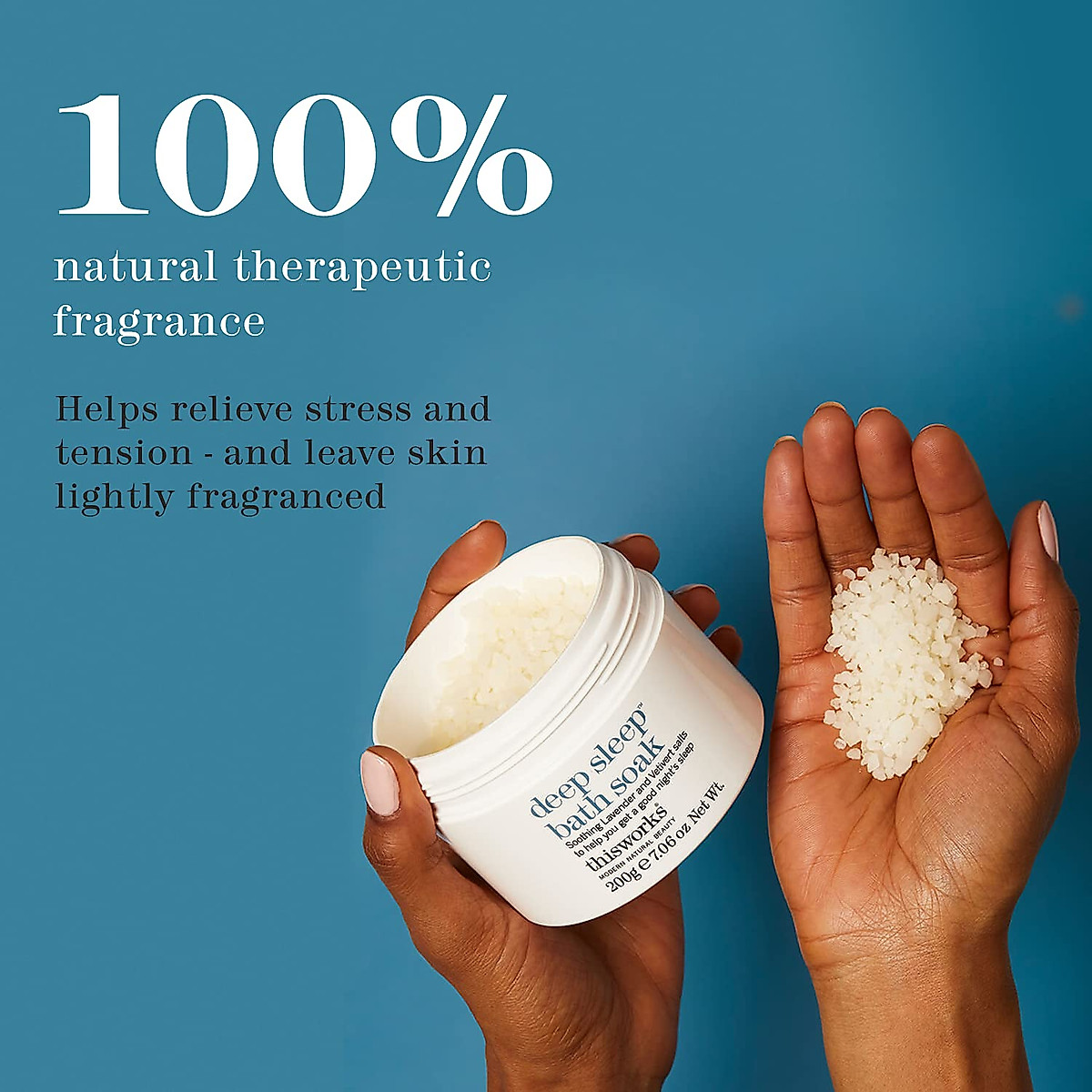 thisworks Deep Sleep Bath Soak: Restorative Bath Salts, 7.06 Oz (200g)